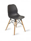 Modern leisure dessert shop dining chair business negotiation clear bar chair high stool coffee shop Nordic simple chair