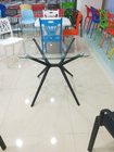 Rectangular white table/plastic table/modern table/glass table/Leisure table/Recreational table/discuss table